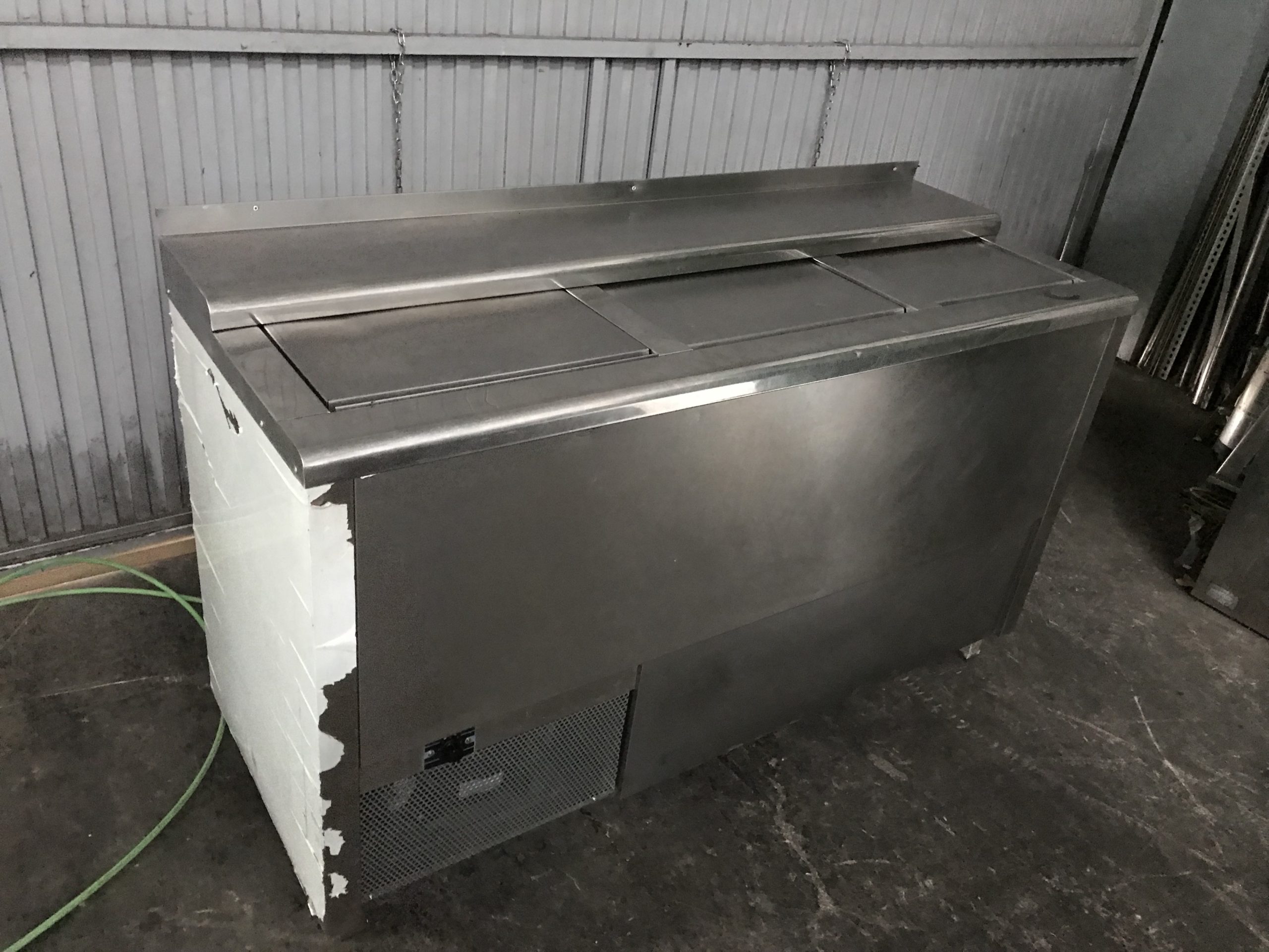 Nevera botellero de 3 puertas todo inoxidable. | Hosteleria de ocasión